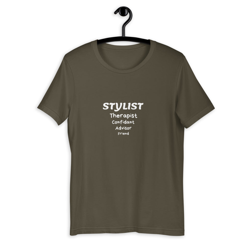 Stylist Unisex T-Shirt – Dleigh’s Beu Tees